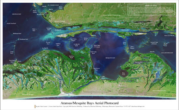 Shoreline Aerial Maps Coastal Photocards